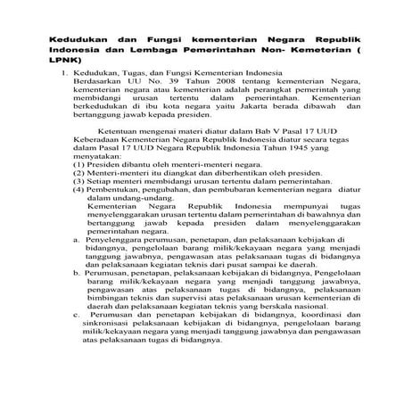 Ringkasan pkn kelas x xi xii | DOCX