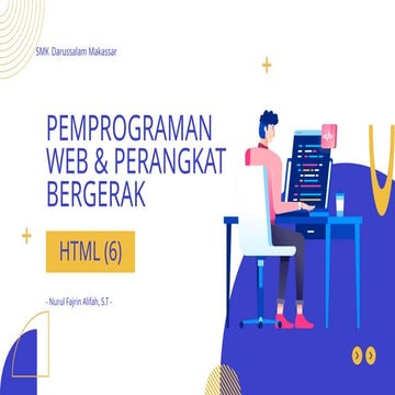 Pemprograman Web & Perangkat Bergerak - Table HTML.pptx