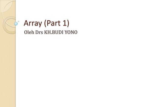 LARIK ( ARRAY ).pptx