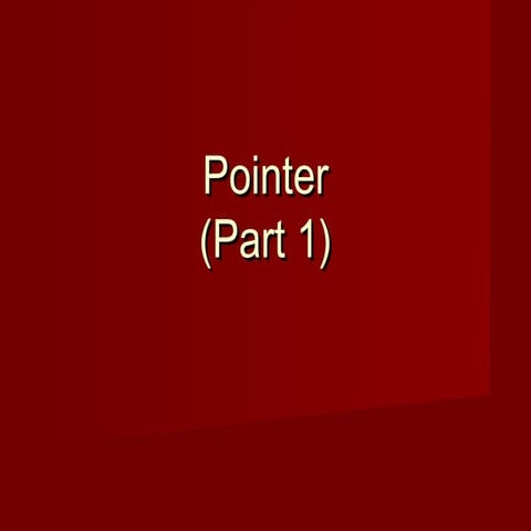 Materi kuliah 21 pointer part 1 | PPT