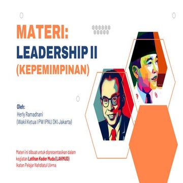 MATERI LAKMUD; Leadership II (Dhani).pptx
