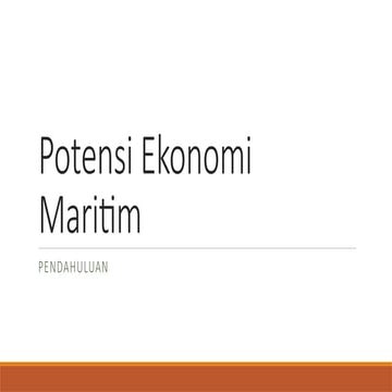 Materi Lanjutan Potensi Ekonomi Maritim.pptx