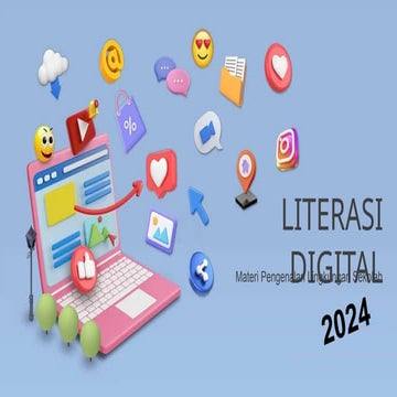 Materi Literasi Digital Masa Pengenalan Lingkungan Sekolah 2025 | PPTX