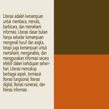 literasi dasar untuk mata kuliah litersai | PPT