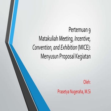 Materi MICE Pertemuan 9.ppt