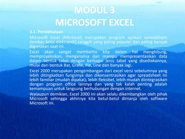 Materi Dasar Microsoft Word | PPTX