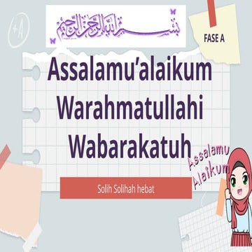 Materi Kajian Bulan Muharram Fase A SDIT Al Manar | PPTX
