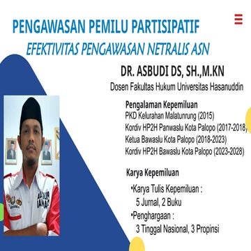 NETRALITAS ASN PADA PEMILIHAN SERENTAK TAHUN 2024.pptx