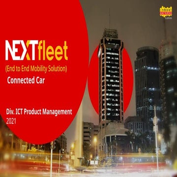 Materi Nextfleet & Connected Car end mobility | PPT