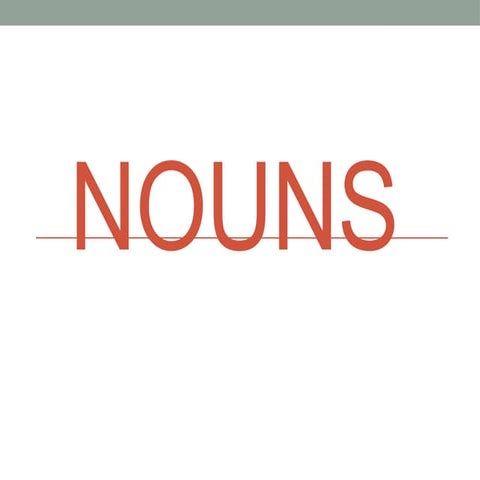 Noun - Common, Proper, Countable, Uncountable, Plural, singular.pptx