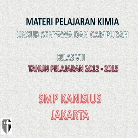 Materi pelajaran kimia kelas 8 semester 1 | PDF
