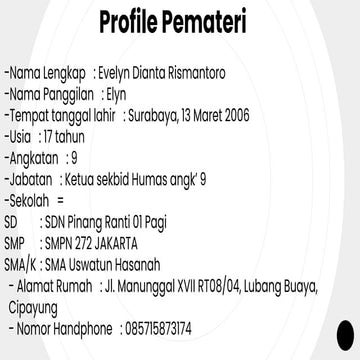 Materi Pelantikan 23 Februari paskibra SMPN 272 | PPT