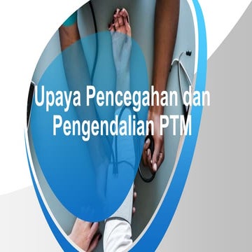 MATERI pembinaan Kader PTM di posyandu | PPTX