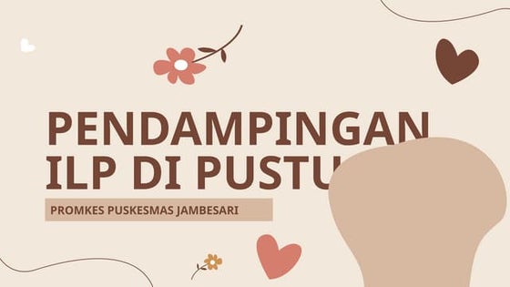 PPT fix pelatihan kader untuk kader ILP dan kader kesehatan | PPTX