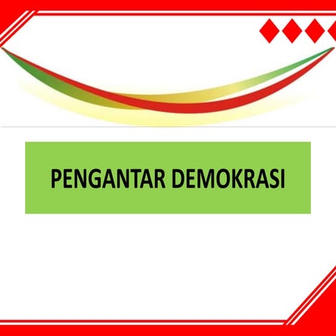Pengantar Demokrasi | PPTX