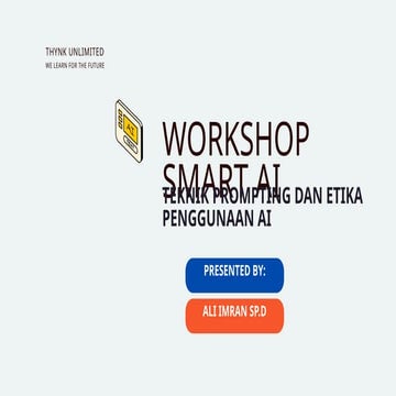 Materi PK Smart AI oleh ali imran ppg prajab | PPTX
