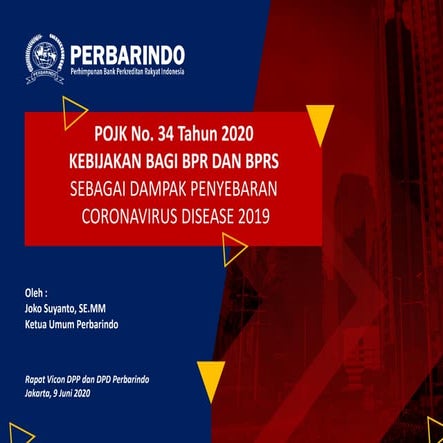 Materi POJK No. 34 tahun 2020 oleh perbarindo.pdf