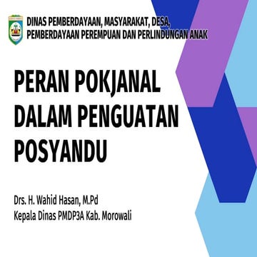 MATERI KAMPUNG KB PEMBEKALAN POKJA KAMPUNG KB | PPTX