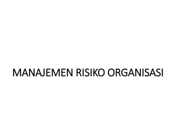 Contoh_Penyusunan dan Membangun Risk Register _Training "RISK ...