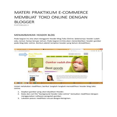 Materi praktikum e commerce iv | DOCX