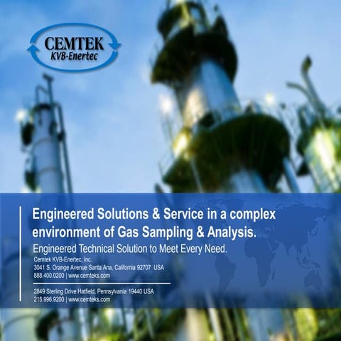 Basic Principles and Types of Gas Analyzers for Cement Plants | PPTX