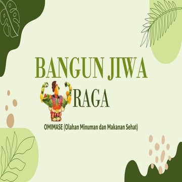 MATERI PROJEK 3 BANGUN JIWA RAGA.pptx untuk smp | PPTX