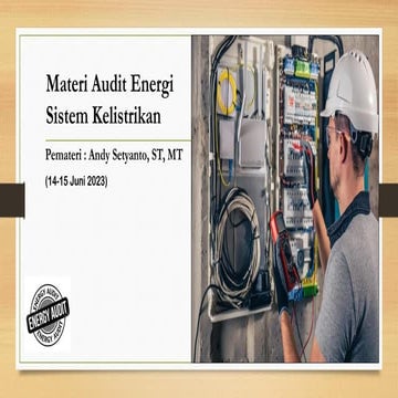 Materi Refresh Audit Energi Sistem Kelistrikan - Andy Setyanto.pdf
