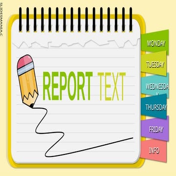 MATERI REPORT TEXT is kind of text to inform information | PPTX