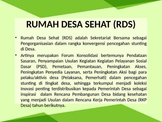 Rumah Desa Sehat pemaparan untuk desa.pptx