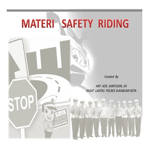 Materi safety riding | PDF