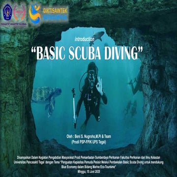 Materi Scuba Diving baik untuk pemula .pptx