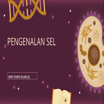 Materi Sel Bab 1 Kelas 8 Pengenalan sel.pptx