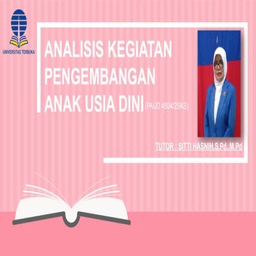 MATERI SESI 2 ANALISIS KEGIATAN PENGEMBNAGAN ANAK USIA DINI.pptx
