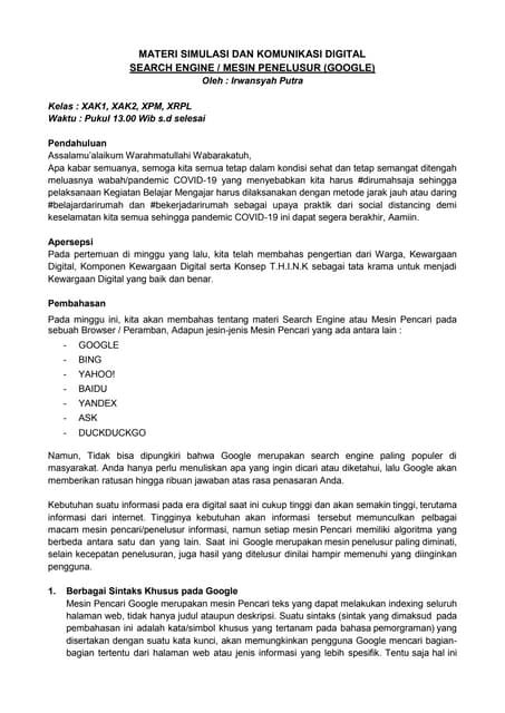 Trik Searching di Google agar lebih mudah.pptx