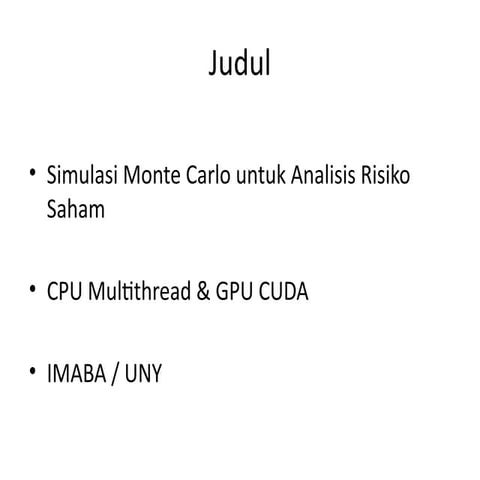 Simulasi_Monte_Carlo_CPU_GPU (1).pptx... | PPTX