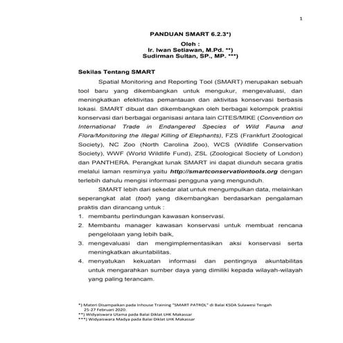 PANDUAN APLIKASI SMART 6.2.3 | PDF