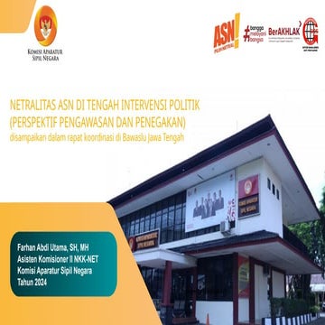 Materi Sosialisasi Netralitas ASN Bawaslu Jawa Tengah - Maret 2024.pptx