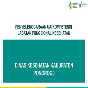 #1 Bahan Sosialisasi Ukom CAT untuk JF Nakes | PDF