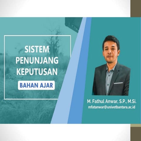 Sistem penunjang keputusan SPK-Materi 3.pptx