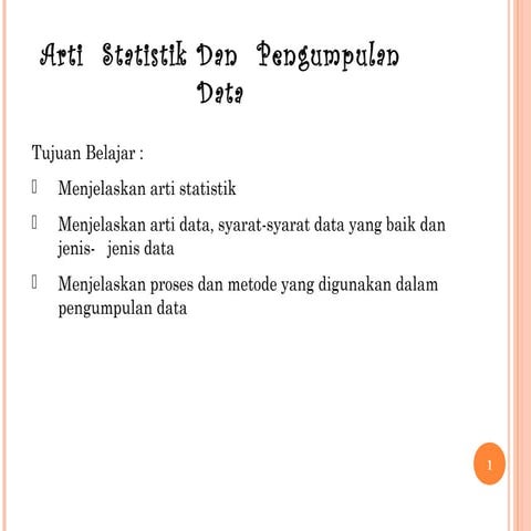 Statistik | PPT
