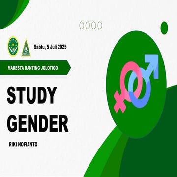 Materi stady gender untuk pengetahuan umum.pptx