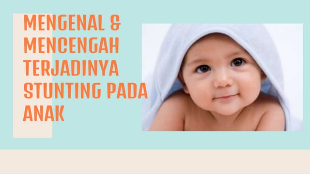 PPT STUNTING.power point tentang stunting | PPT