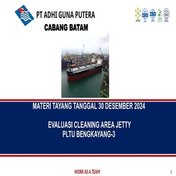 MATERI TAYANG PPT EVALUASI CLEANING PLTU BENGKAYANG.pptx
