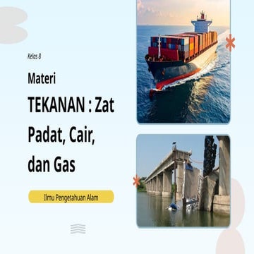 Materi TEKANAN ZAT PADAT DAN CAIR KLS 8.pptx