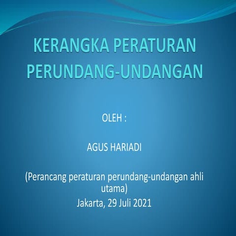 Materi Teknik Penyusunan Peraturan Perundang-Undangan (Bagian I).pdf