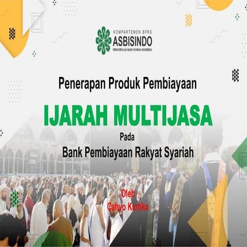 Materi Training Pembiayaan Multijasa Final - Cahyo Kartiko (1).pdf