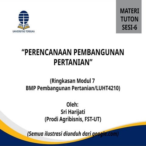 Materi Pembangunan Pertanian_Sesi 6.pptx