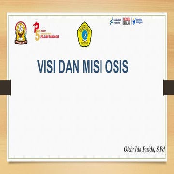 MATERI VISI MISI OSIS TINGKAT SMP SEDERAJAT.pptx