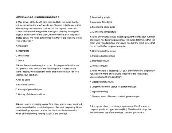 Imci answer key | PDF