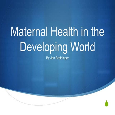 Maternal Death Presentation | PPT